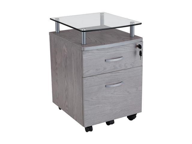 Click here for Urban Designs Two Drawer File Cabinet With Glass S... prices