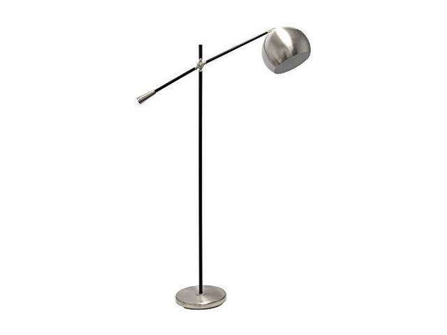 Click here for Lalia Home Black Matte Swivel Floor Lamp with Inne... prices