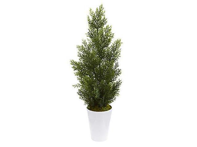 Click here for Nearly Natural 27-In. Mini Cedar Artificial Pine D... prices