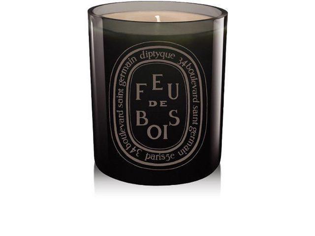Click here for Diptyque Grey Feu De Bois Candle- Red 10.2 Oz prices