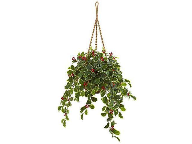 Click here for 40 Variegated Holly with Berries Artificial Plant... prices