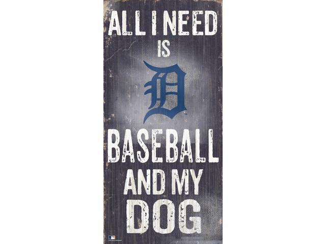 Click here for Detroit Tigers Sign Wood 6x12 Baseball and Dog Des... prices