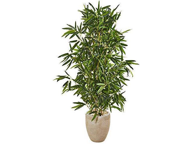 Click here for 5 Bamboo Artificial Tree in Sand Colored Planter (... prices