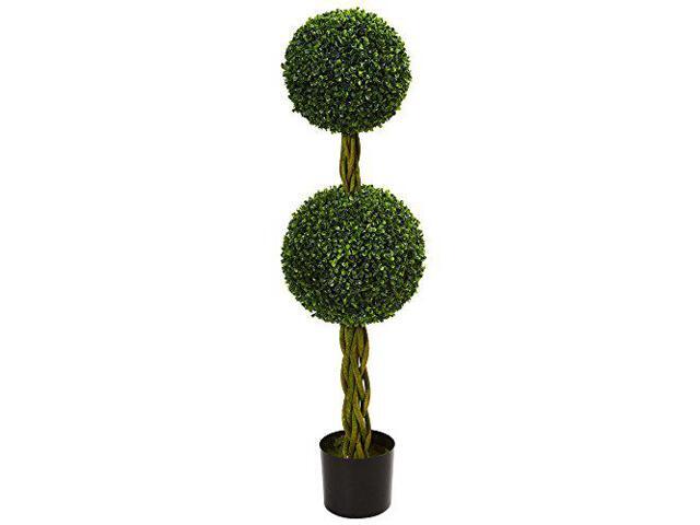 Click here for 4 Boxwood Double Ball Artificial Topiary Tree with... prices