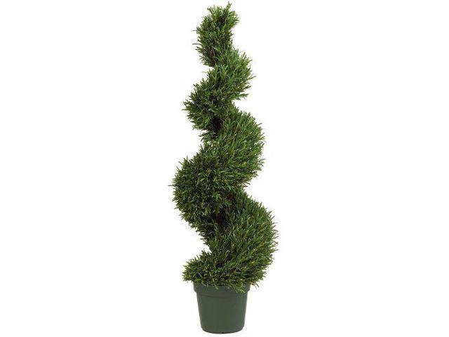 Click here for 4 Rosemary Spiral Silk Tree (Indoor/Outdoor) prices