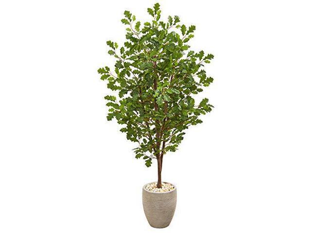 Click here for 69 Oak Artificial Tree in Sand Colored Planter prices