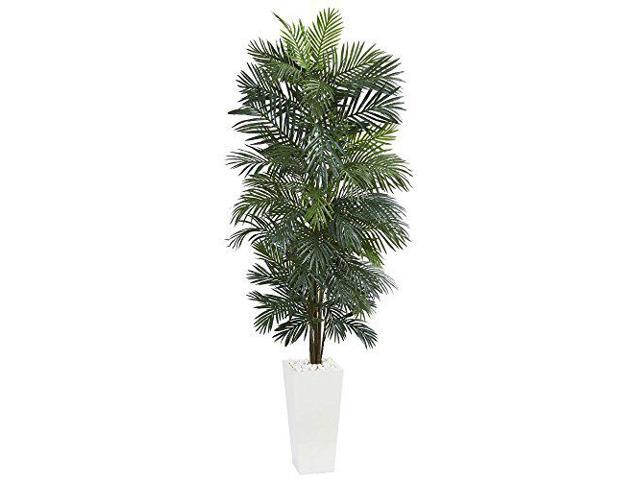 Click here for 7 Areca Artificial Tree in White Tower Planter prices