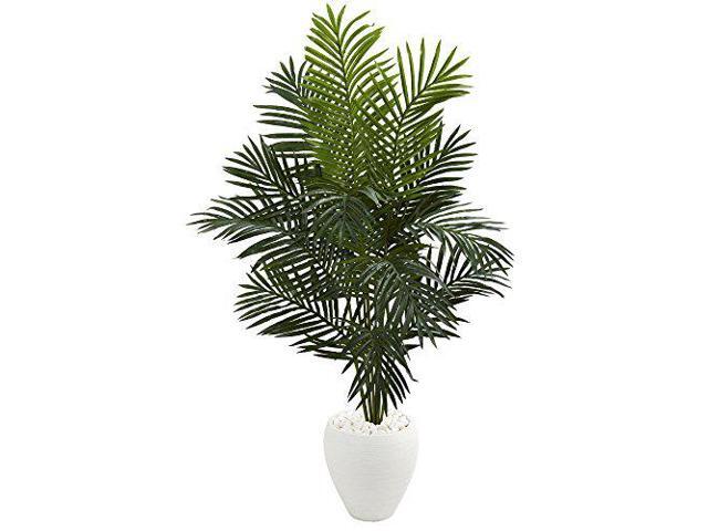 Click here for 5.5 Paradise Artificial Palm Tree in White Planter prices
