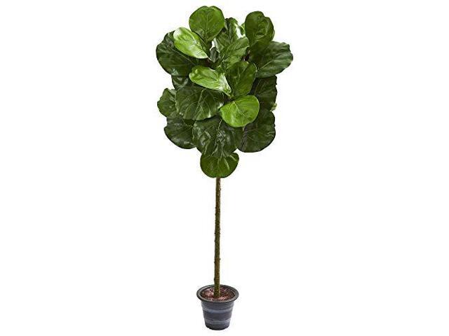 Click here for 4 Fiddle Leaf Artificial Tree With Decorative Plan... prices
