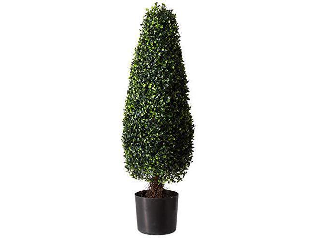Click here for 3 Boxwood Tower Topiary UV Resistant (Indoor/Outdo... prices