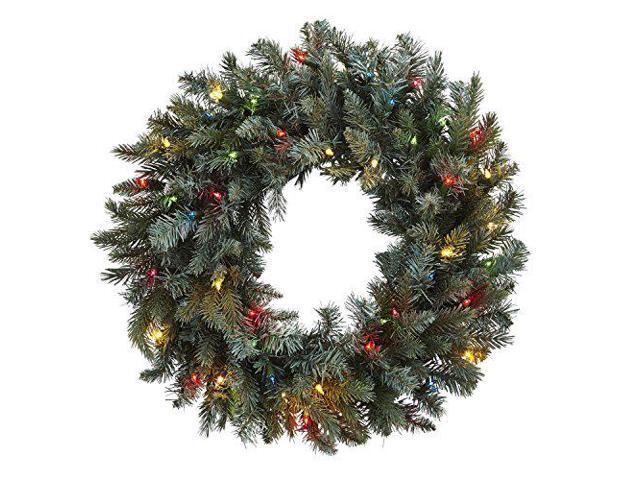 Click here for 30 Pine Wreath w/Colored Lights prices