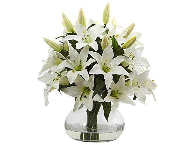 Click here for Large Lily Arrangement with Vase prices