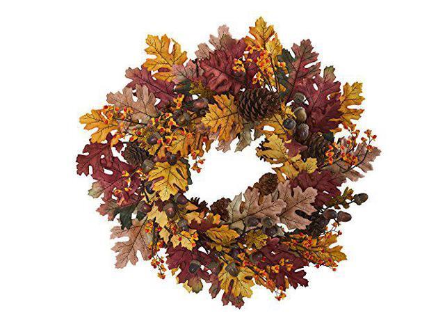 Click here for 24 Oak Leaf  Acorn & Pine Wreath prices