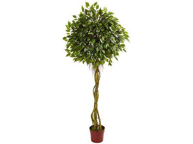 Click here for 6 Ficus Artificial Topiary Tree UV Resistant (Indo... prices