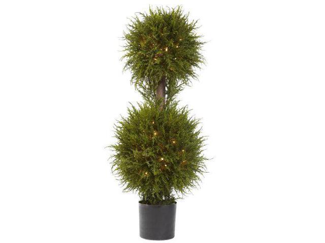 Click here for 40 Cedar Double Ball Topiary w/Lights prices
