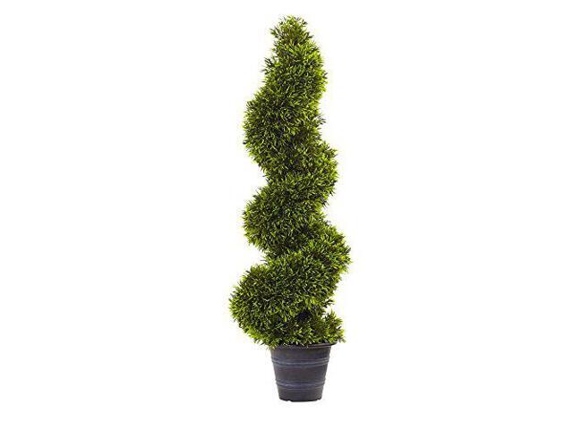 Click here for 3 Grass Spiral Topiary w/Deco Planter prices