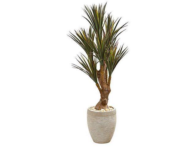 Click here for 50 Yucca Artificial Tree in Planter UV Resistant (... prices