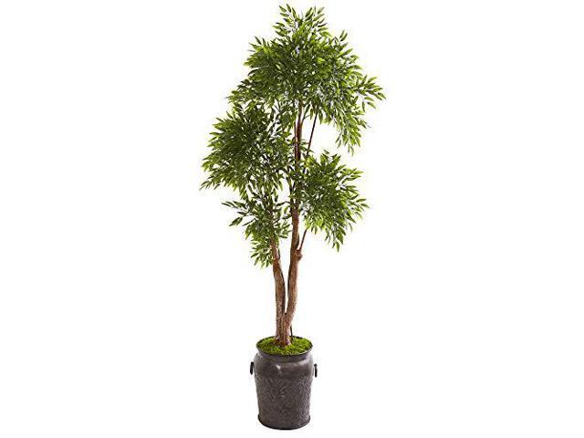 Click here for 82 Ruscus Artificial Tree in Planter UV Resistant... prices