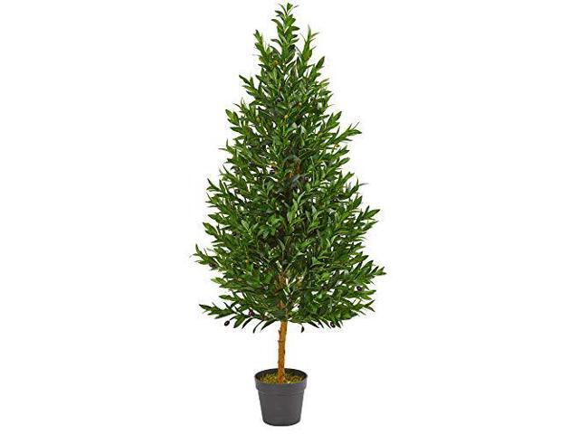 Click here for 4.5 Olive Cone Topiary Artificial Tree UV Resistan... prices