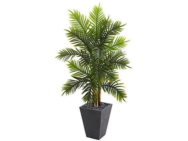 Click here for 5.5 Areca Palm Artificial Tree in Slate Finished P... prices