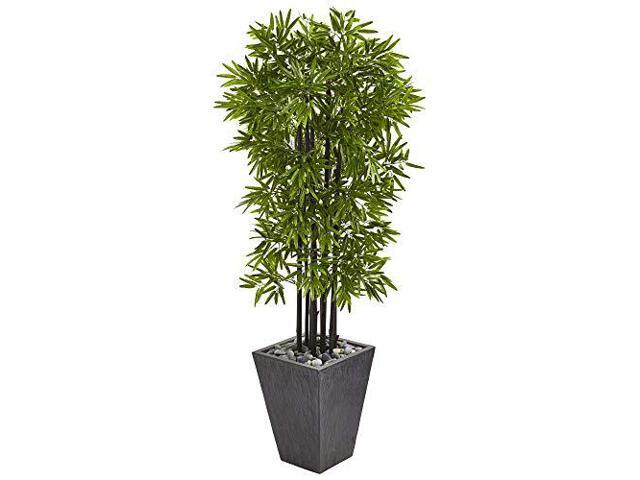 Click here for 61 Bamboo Artificial Tree with Black Trunks in Sla... prices