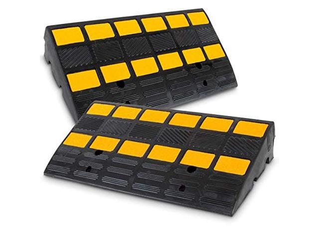 Click here for PYLE Car Vehicle Curbside Driveway Ramp-2PC Heavy... prices