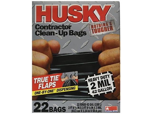 Click here for Poly-America 42gal 2m Contractor Bag Black prices