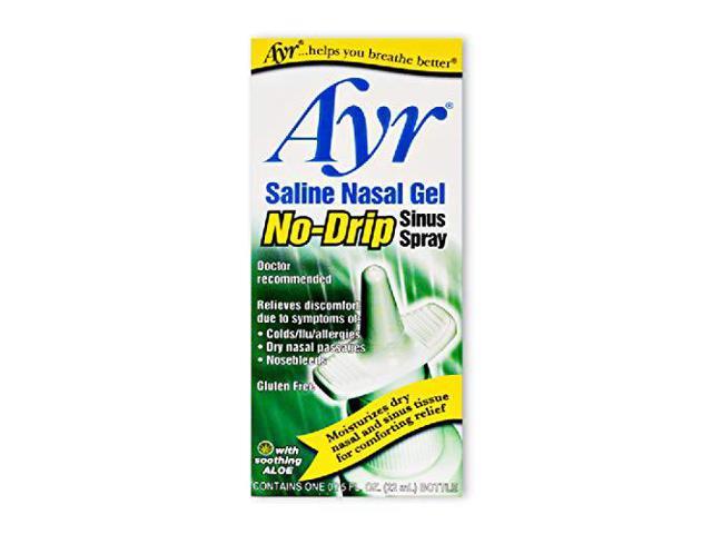 Click here for Ayr Saline Nasal Gel No-drip Sinus Spray With Soot... prices