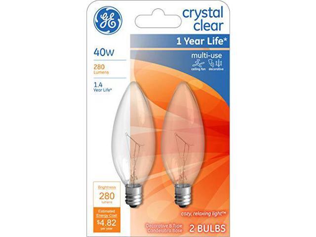 Click here for GE Crystal Clear Blunt Tip Decorative Light Bulbs... prices