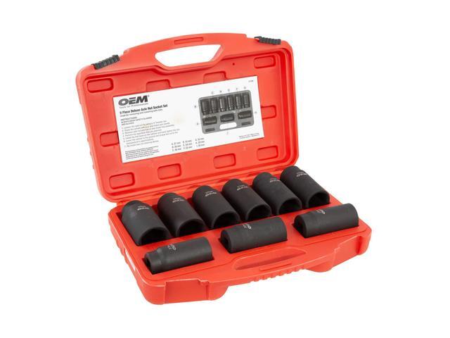 Click here for OEM TOOLS 27188 Deluxe 6 Pt Axle Nut Socket Set  9... prices