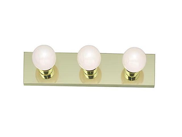 Click here for Nuvo SF77/188 Three Light Vanity  18 3  Brass-Poli... prices