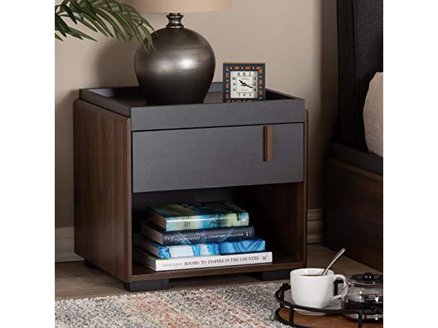 Rikke Nightstand - Grey