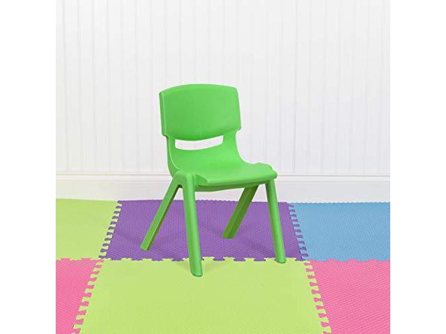 Click here for Flash Furniture 10 Pack Green Plastic Stackable Sc... prices