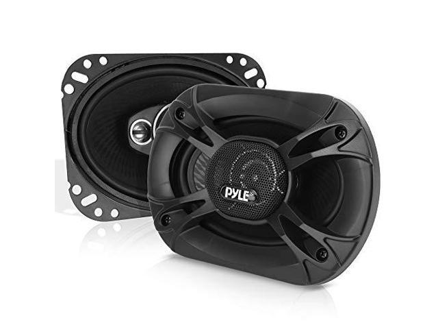 Pyle 5 x 7 Three-Way Triaxial Car Speakers  300W  Black (Pair) - Black