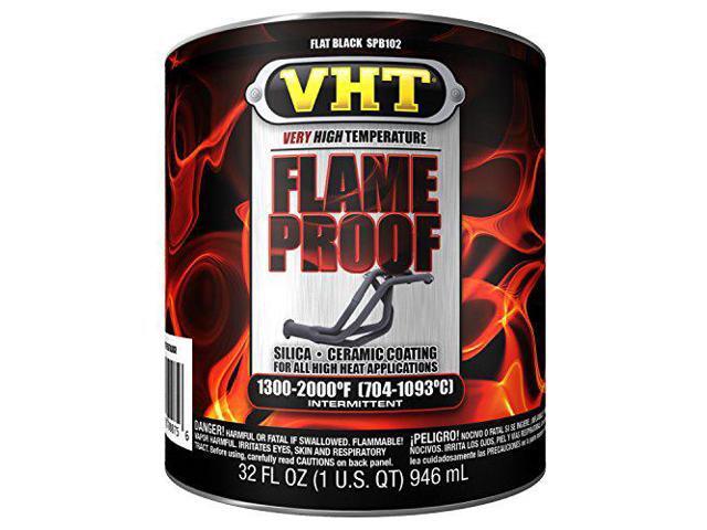 Click here for VHT ESPB10200 Flameproof Coating Flat Black Quart... prices