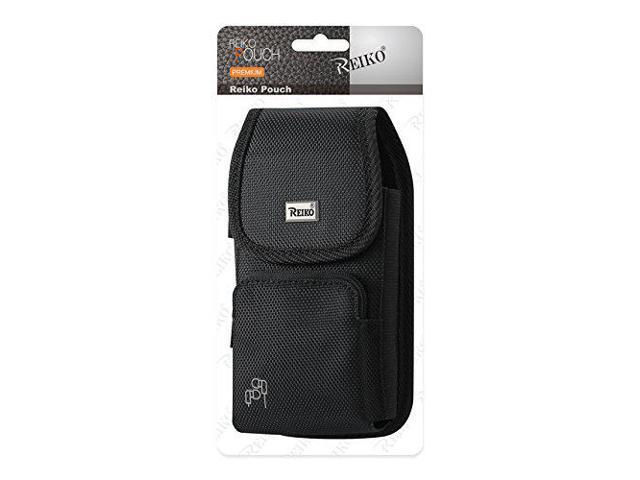 Click here for Reiko Vertical Rugged Pouch with Metal Logo & Velc... prices