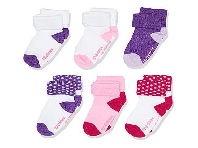 Click here for Hanes Toddler Girls Toddler 6-Pack Turncuff Socks... prices