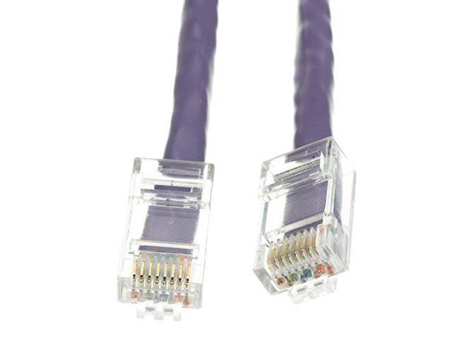 Click here for 50 foot Cat6 Purple Ethernet Patch Cable  Bootless... prices