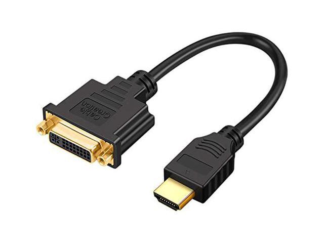 Click here for HDMI to DVI Short Cable 0.5ft  CableCreation Bi-Di... prices