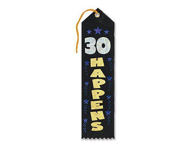 Click here for Beistle 30 Happens Award Ribbon prices