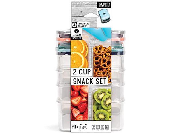 Click here for Fit & Fresh 2-cup Portion control container Set wi... prices