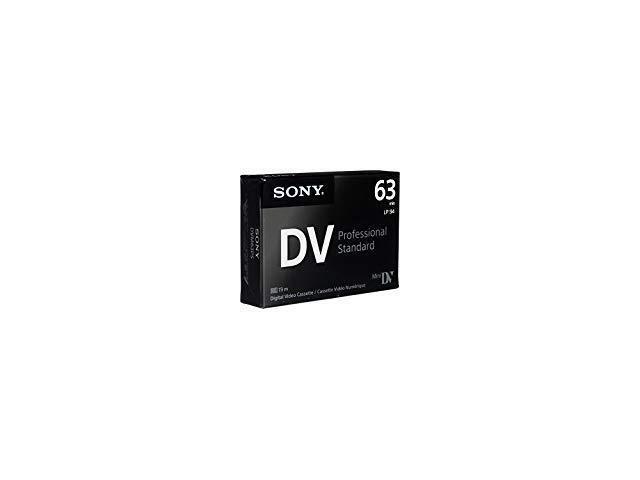 Click here for Sony DVM63PS MiniDV 63min Professional Standard -... prices