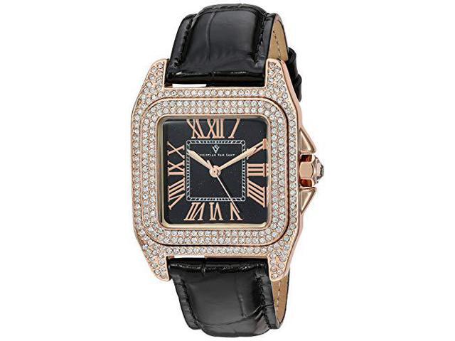 Click here for Christian Van Sant Womens Radieuse Quartz Leather... prices