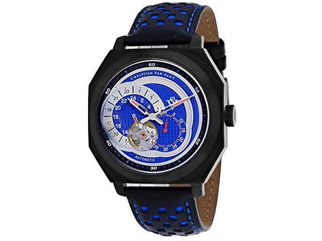 Click here for Christian Van Sant Mens Machina Blue Dial Watch -... prices