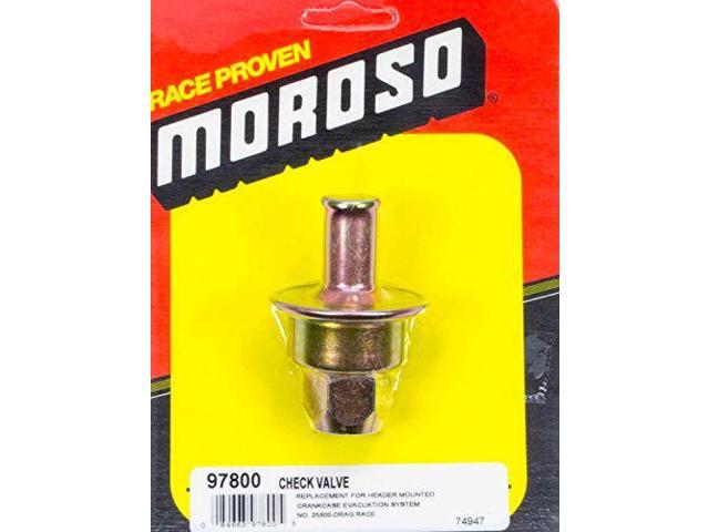 Click here for Moroso 97800 REPLACEMENT CRANKCASE CHECK VALVE prices