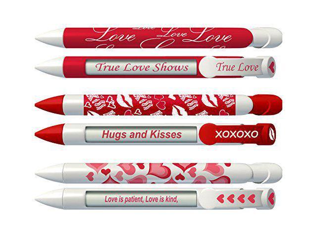 Click here for Greeting Pen Love Pens with Rotating Messages  6 P... prices