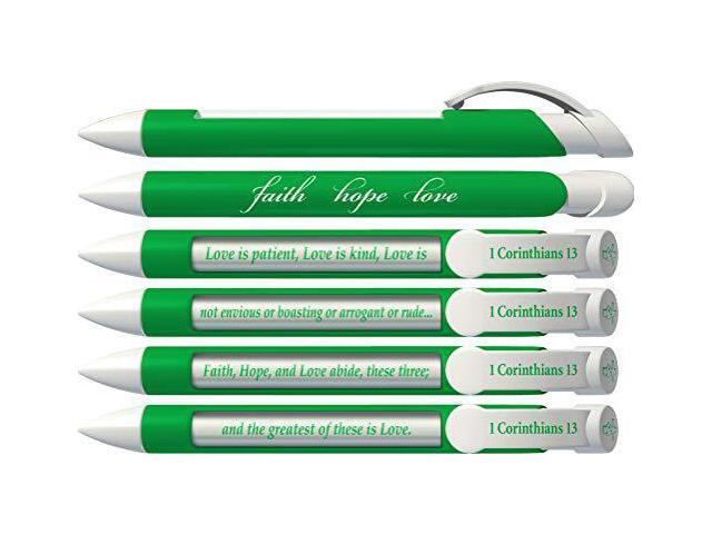 Click here for Greeting Pen Bible Verse Pen- 1st Corinthians Rota... prices