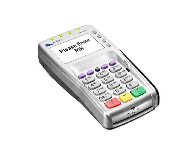 Click here for Verifone VX805 PINpad - PINpad w/EMV  PCI PED prices