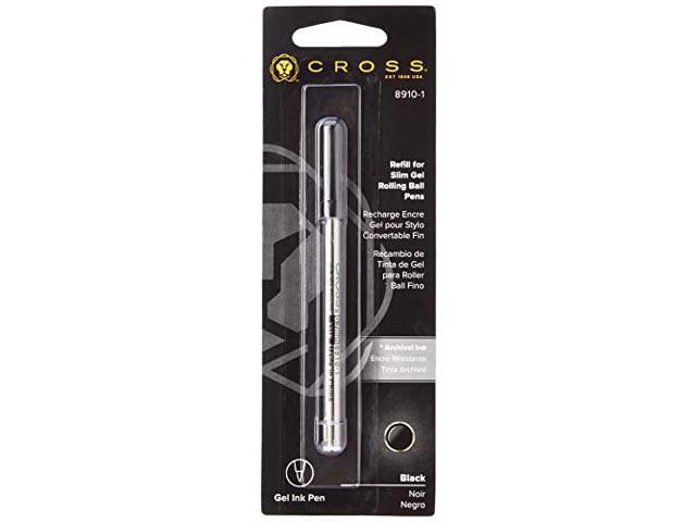 Click here for Cross Slim Gel Rollerball Pen Refill - Black - Sin... prices