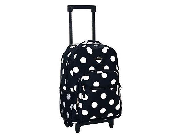 Click here for Rockland 17 Rolling Backpack - Black 1 prices